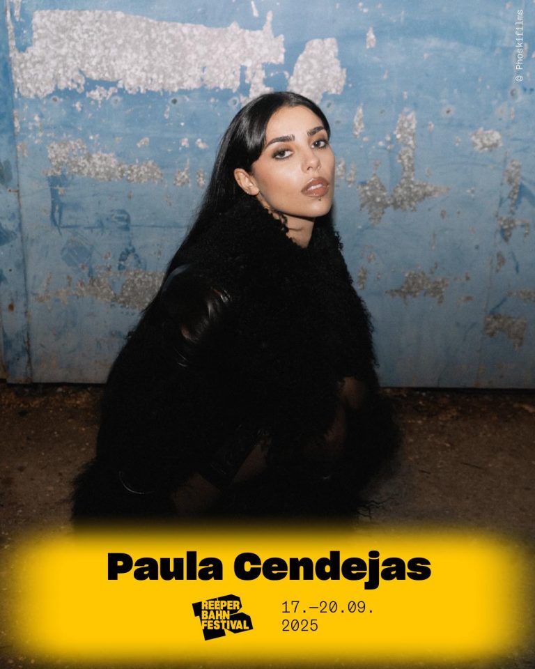 Paula Cendejas bestätigt für das Reeperbahn Festival 2025 – RBK Fusion