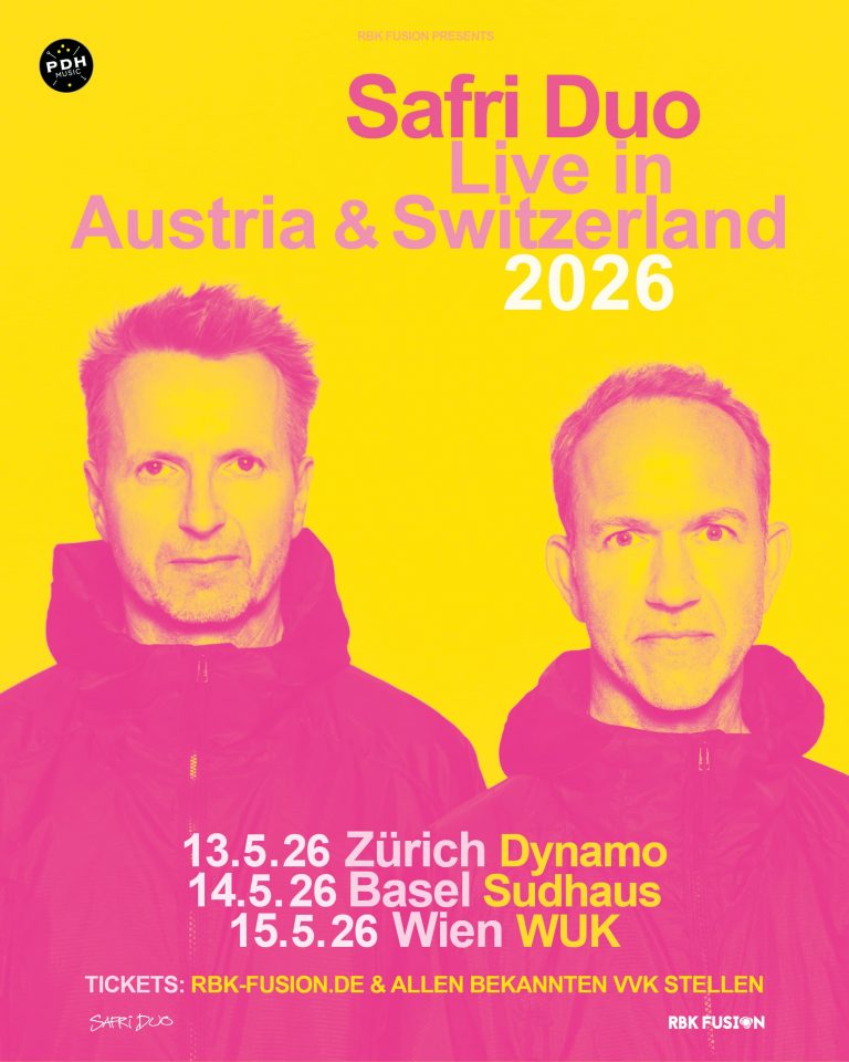 SAFRI DUO – Live in Austria & Switzerland 2026 – RBK Fusion